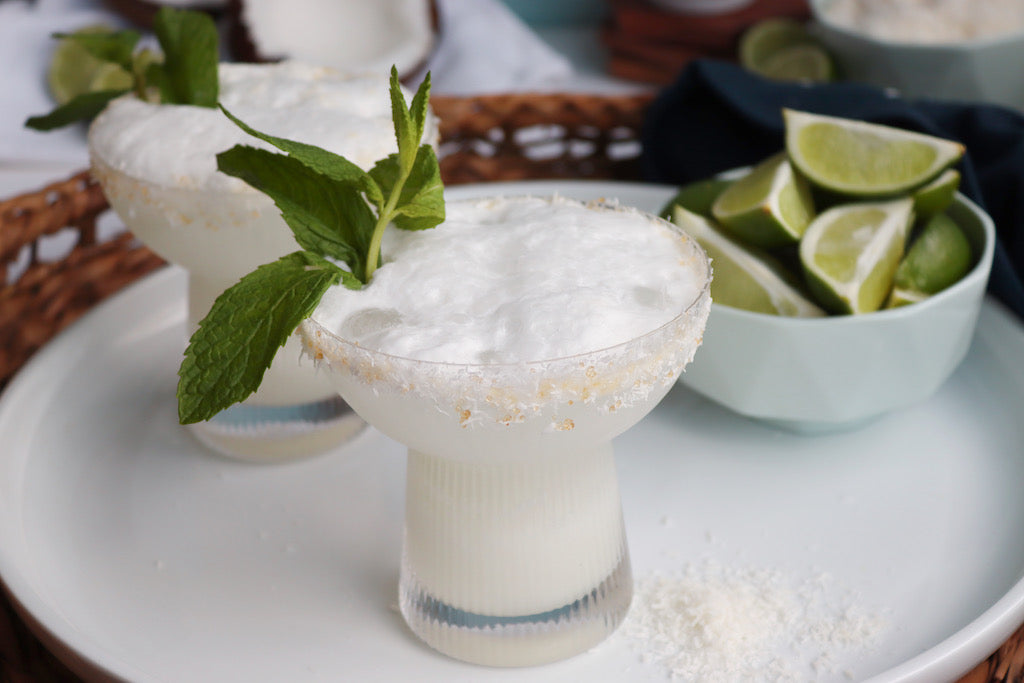Coco-Mint Margarita Slurpee – JUST WATER