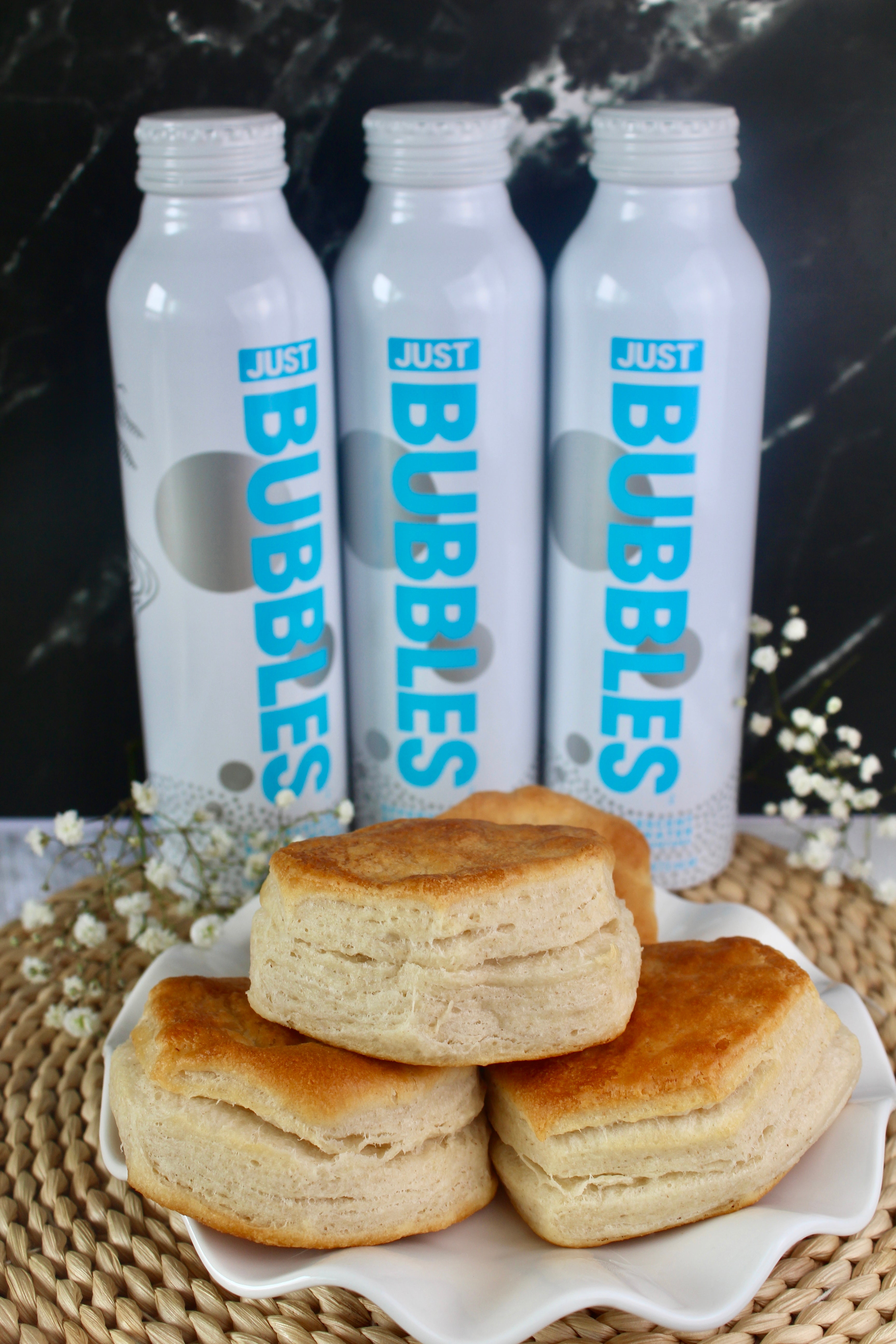 Buttery Bubbles Biscuits – JUST WATER