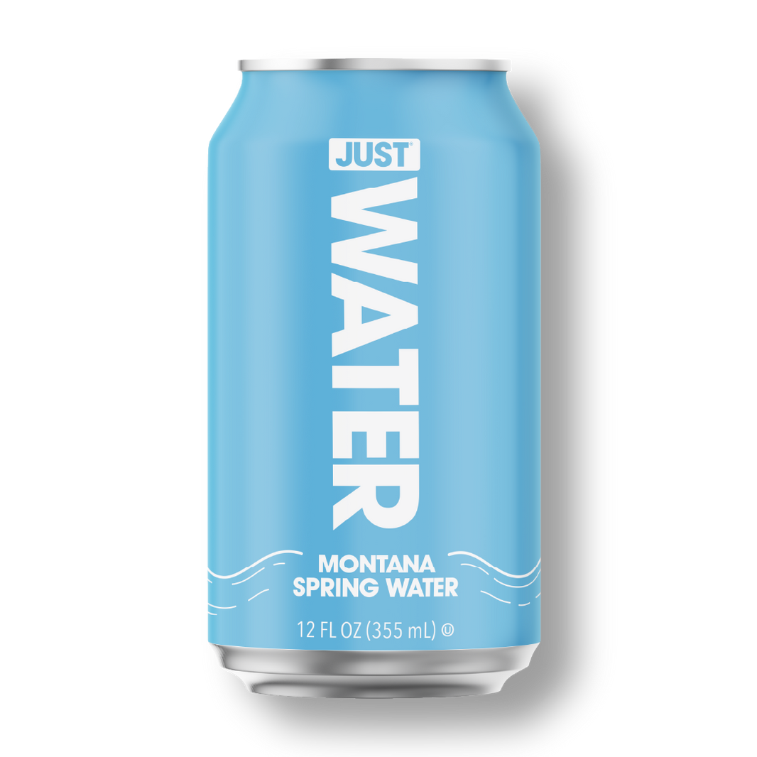 100% Natural Spring Water in Thoughtful, Sustainable Packaging – JUST WATER