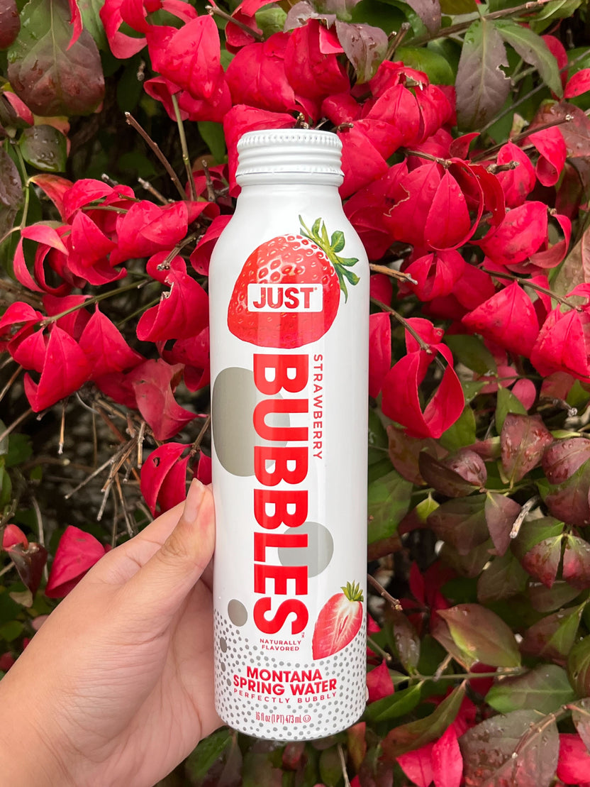 Strawberry Bubbles-- 16 fl oz | 24 Pack – JUST WATER