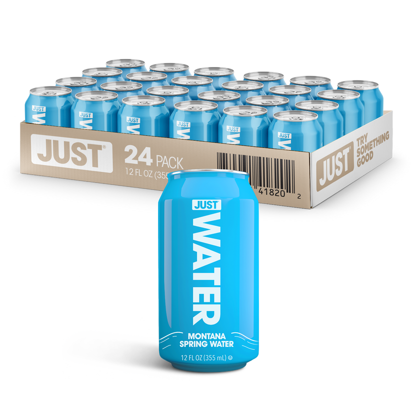 Spring Water -- 12 fl oz Aluminum | 24 Pack – JUST WATER