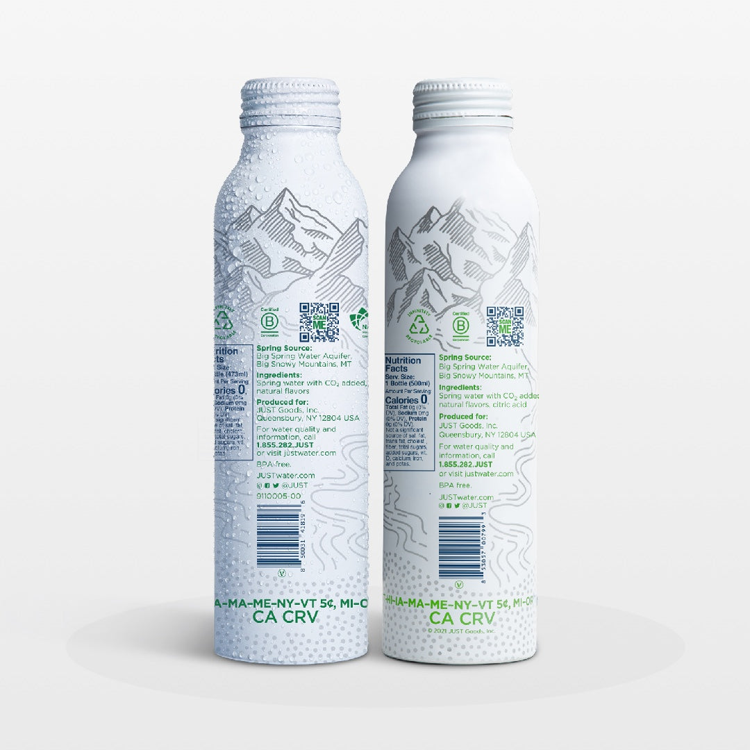 Cucumber Bubbles & Lime Bubbles Bundle-- 16 fl oz | 24 Pack – JUST WATER