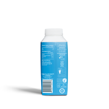 JUST Water, Bottled Spring Water, Naturally Alkaline, High 8.0 pH ...