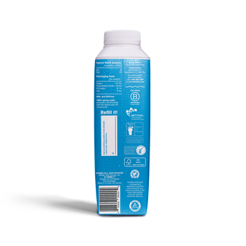 JUST Water, Bottled Alkaline 100% Spring Water, Carton 24 Pack (16.9 fl ...